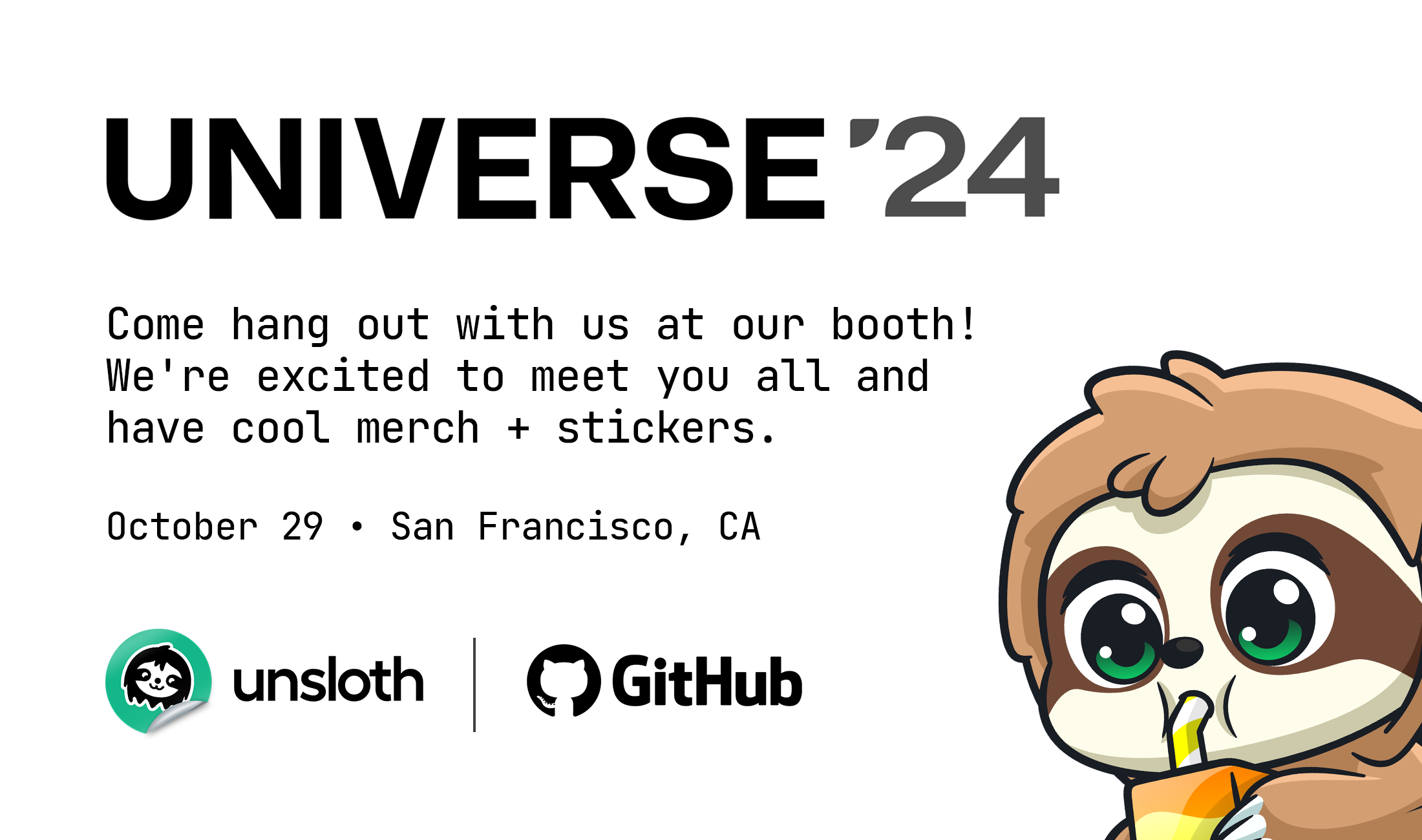 Unsloth GitHub Universe